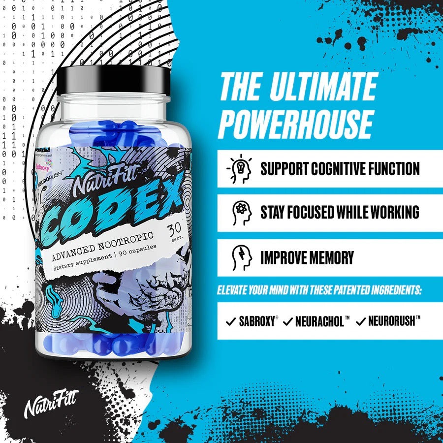 Codex Nootropic | NutriFitt Labs – NutriCartel