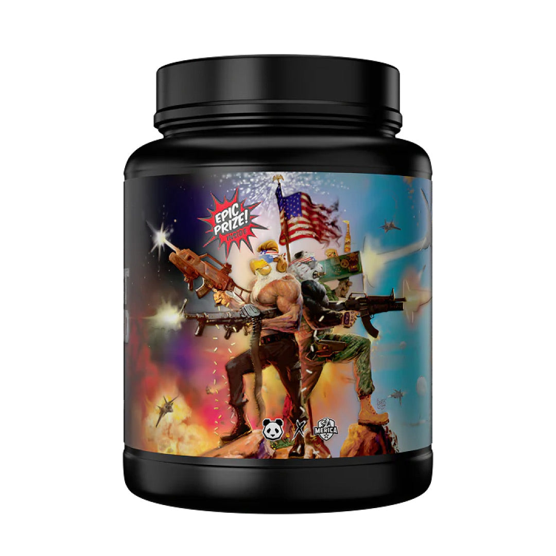 First Blood Pre Workout | Panda Supps x Merica Labs Collab – NutriCartel