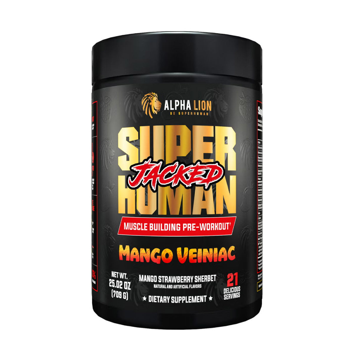 Superhuman Jacked Pre Workout | Alpha Lion – NutriCartel