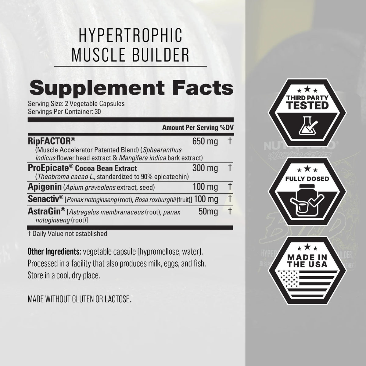 NutraBio Unbound Series BYLD V2 – NutriCartel