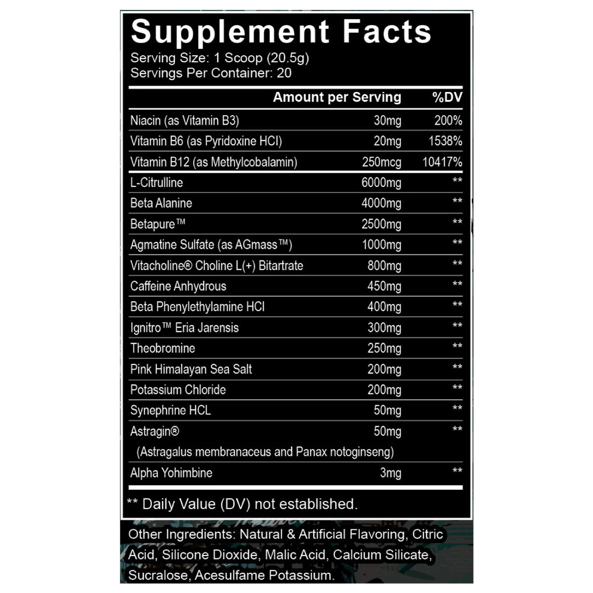 Kilo Labs 6 Pre Workout – NutriCartel