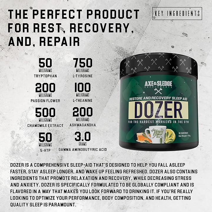 Dozer Sleep Aid | Axe & Sledge – Nutrition Cartel