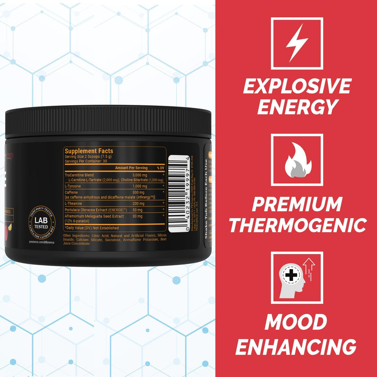 PEScience Alphamine Thermogenic Powder – NutriCartel