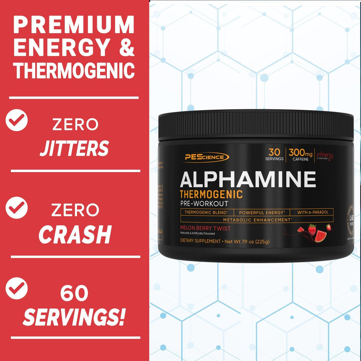 PEScience Alphamine Thermogenic Powder – NutriCartel