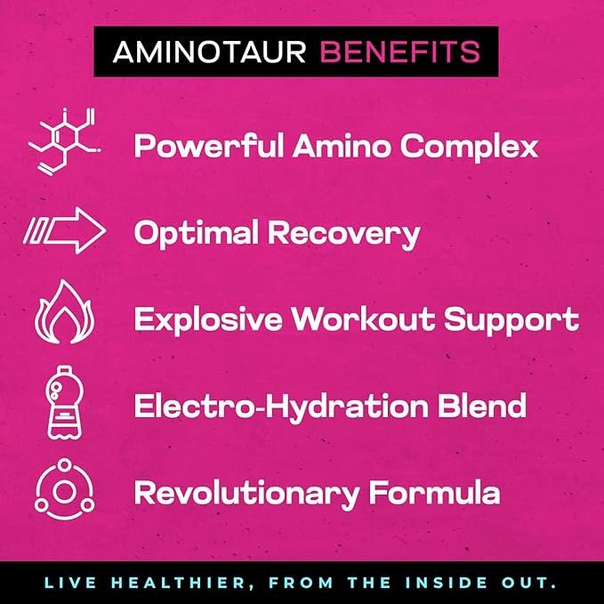 Aminotaur Essential Aminos – Nutrition Cartel