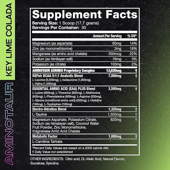 Aminotaur Essential Aminos – NutriCartel