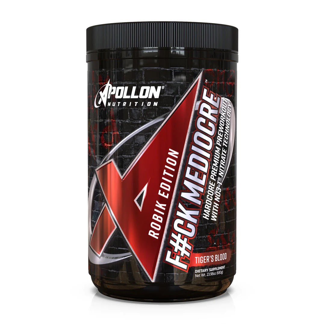 F#ck Mediocre Pre Workout | Apollon Nutrition – NutriCartel