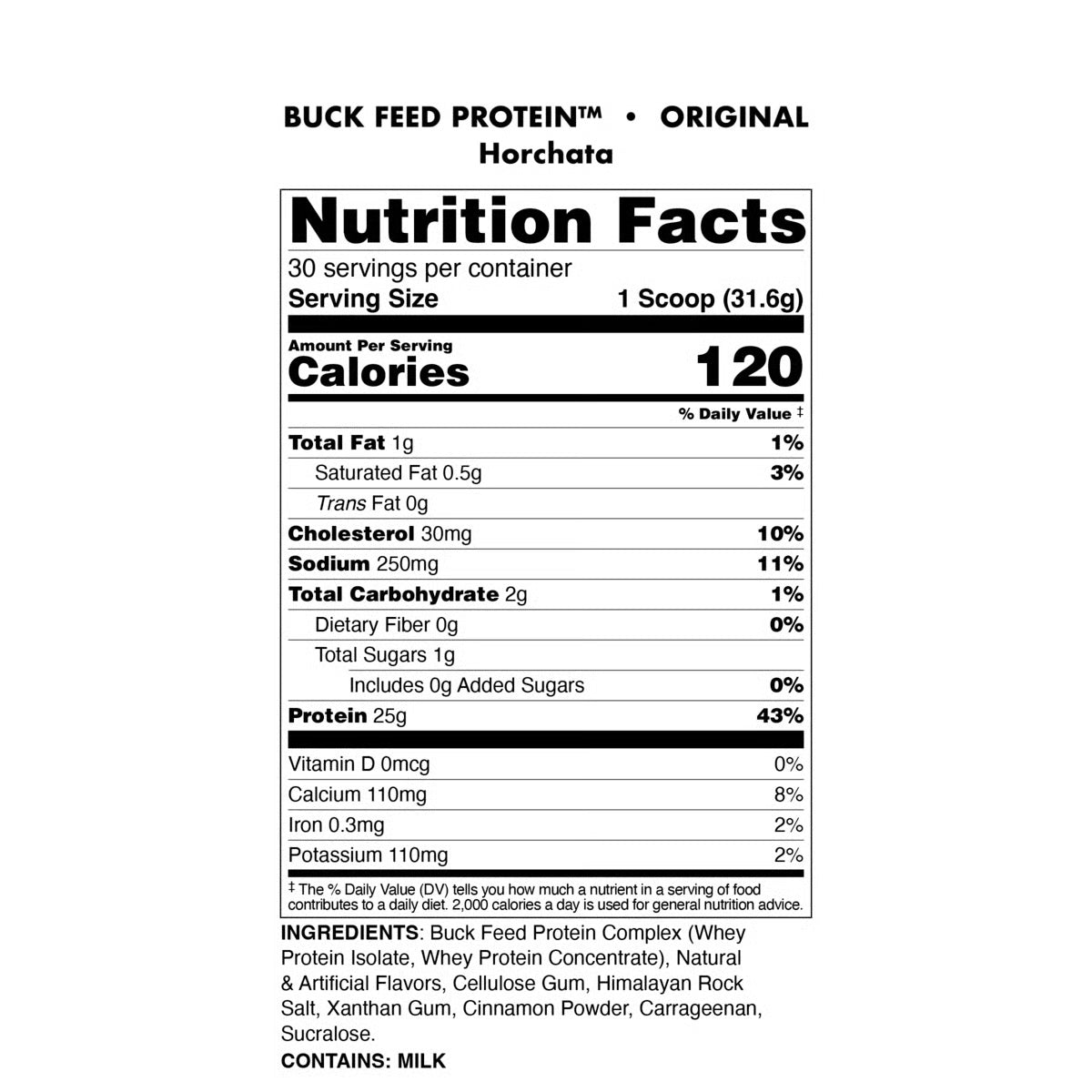 Bucked Up Buck Feed Protein – NutriCartel