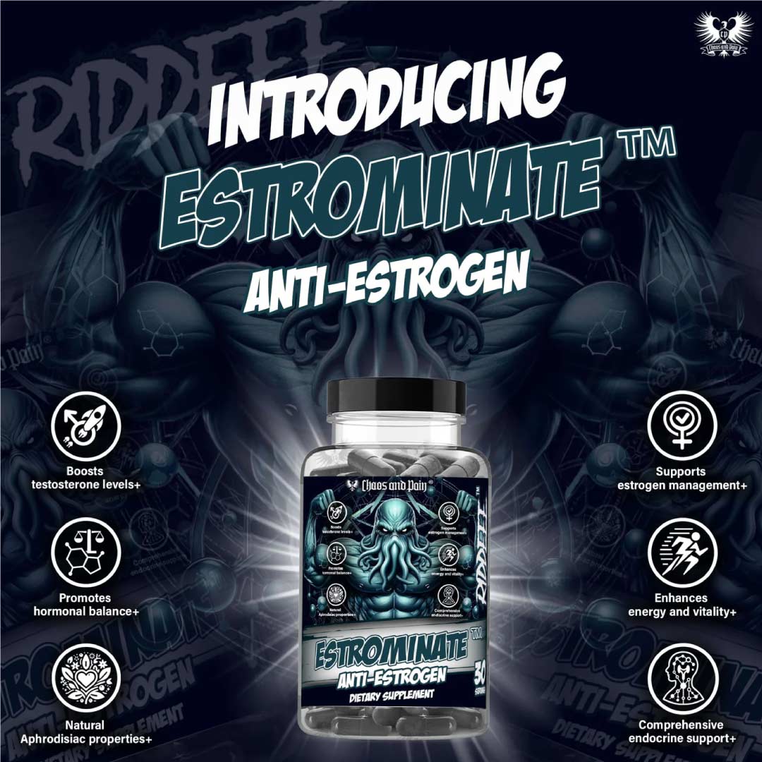 Estrominate Anti Estrogen | Chaos and Pain – Nutrition Cartel