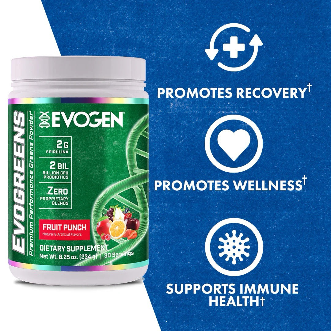 Evogen Nutrition Evogreens 30 Serv. – NutriCartel