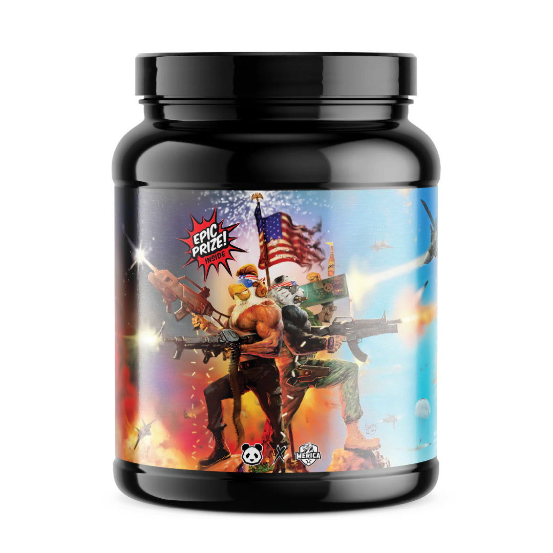 First Blood Pre Workout | Panda Supps x Merica Labs Collab – NutriCartel