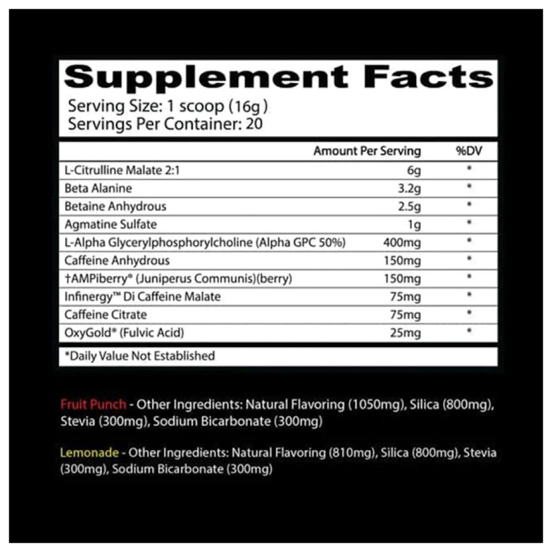 Psychotic Clear Pre Workout – NutriCartel