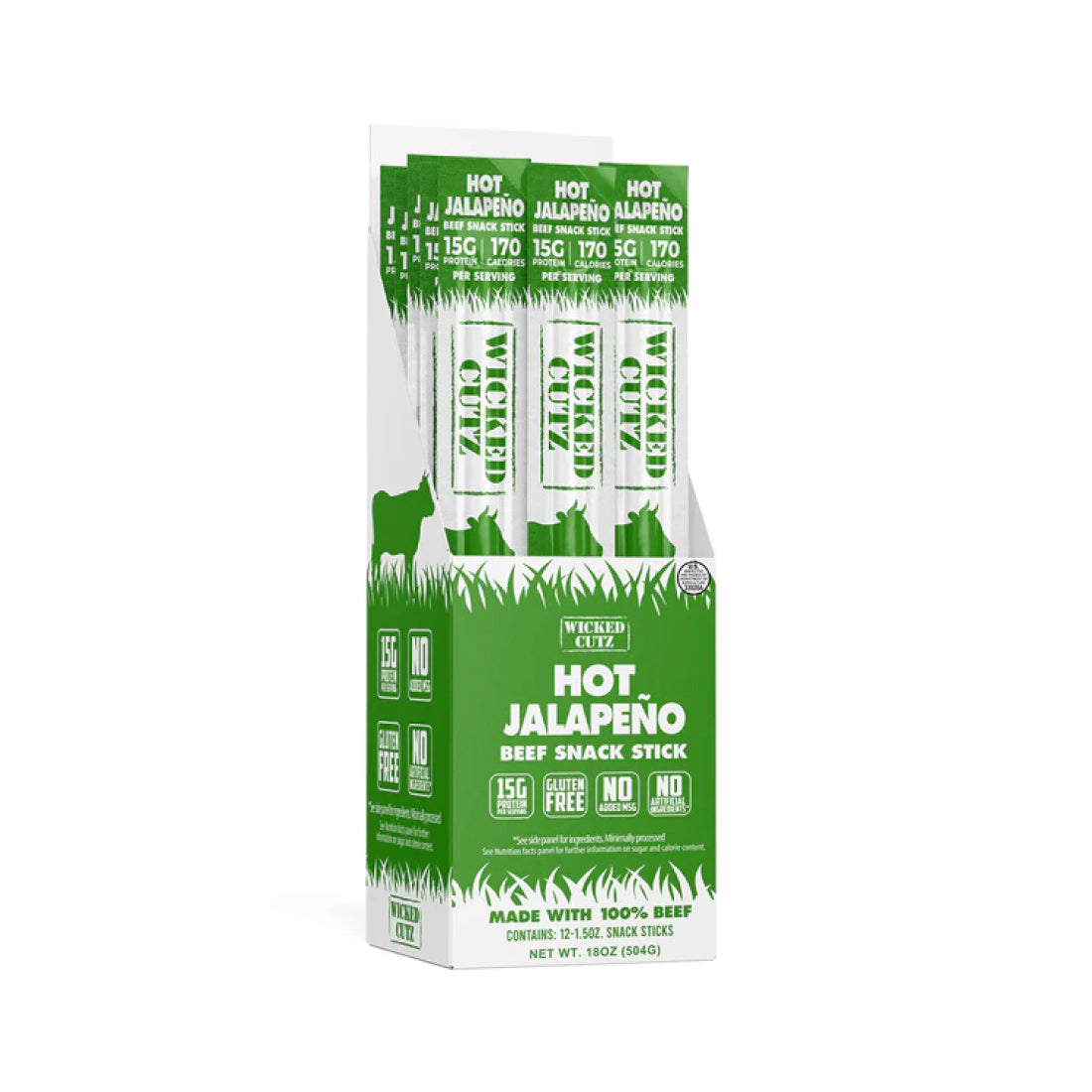 Wicked Cutz Beef Sticks – NutriCartel