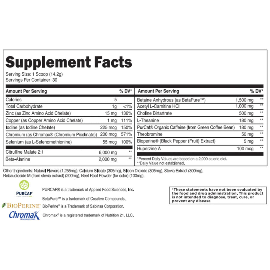 Transparent Labs Lean Pre Workout – NutriCartel