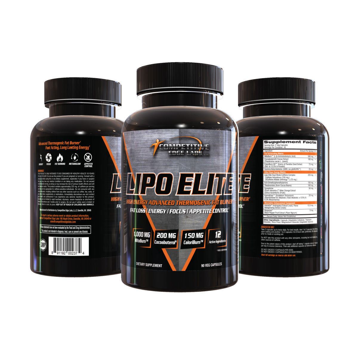 Competitive Edge Labs Lipo Elite Thermogenic – NutriCartel