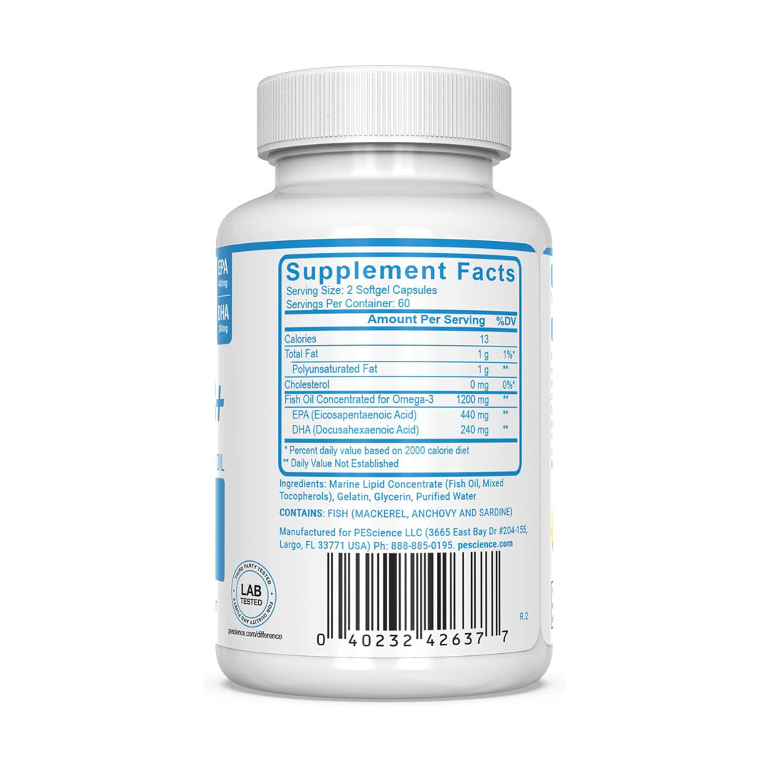 PEScience Omega 3+ – Nutrition Cartel