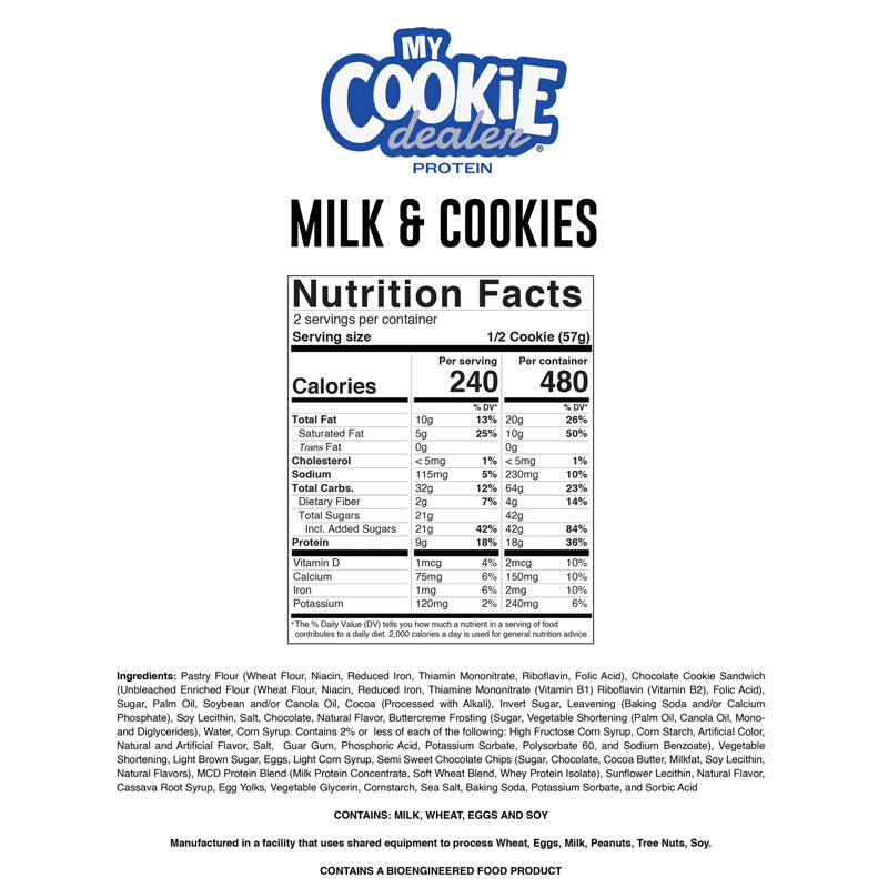 My Cookie Dealer (RAW Nutrition Protein) – Nutrition Cartel
