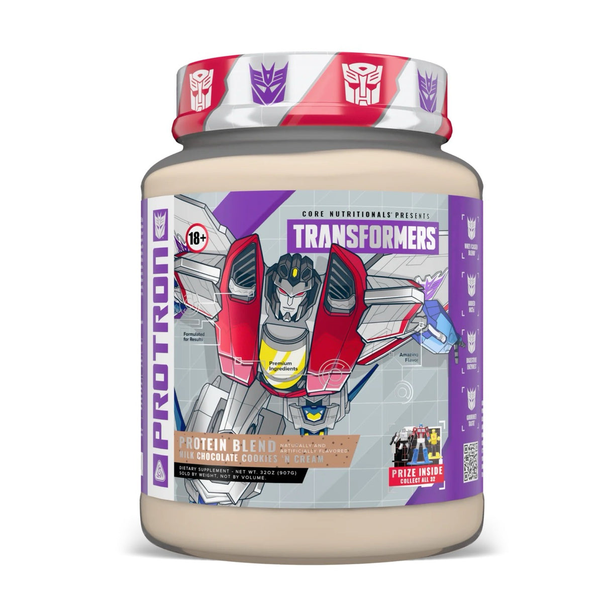 Protron Whey Protein | Core x Transformers Collab – NutriCartel