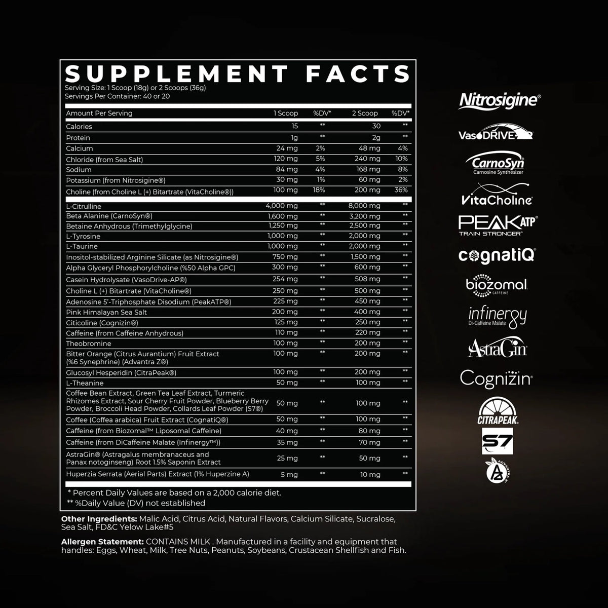 Ultra Pre Workout | Infinis Labs – NutriCartel