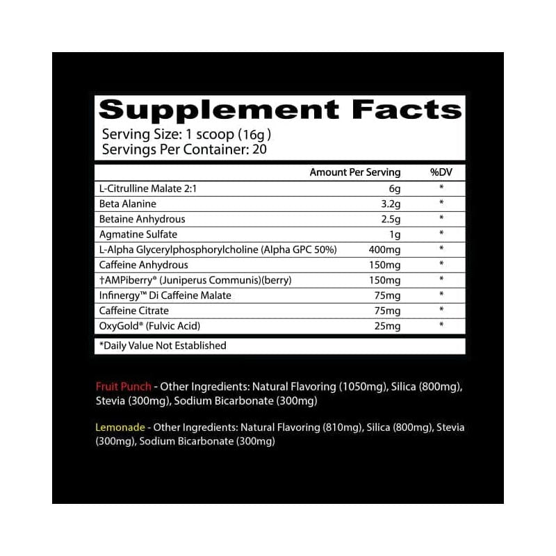 Psychotic Clear Pre Workout – Nutrition Cartel