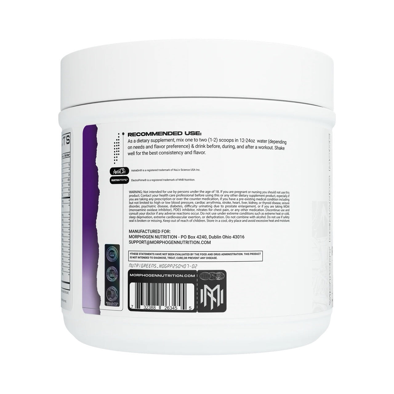 MorphoGen Recovery Aminos – NutriCartel