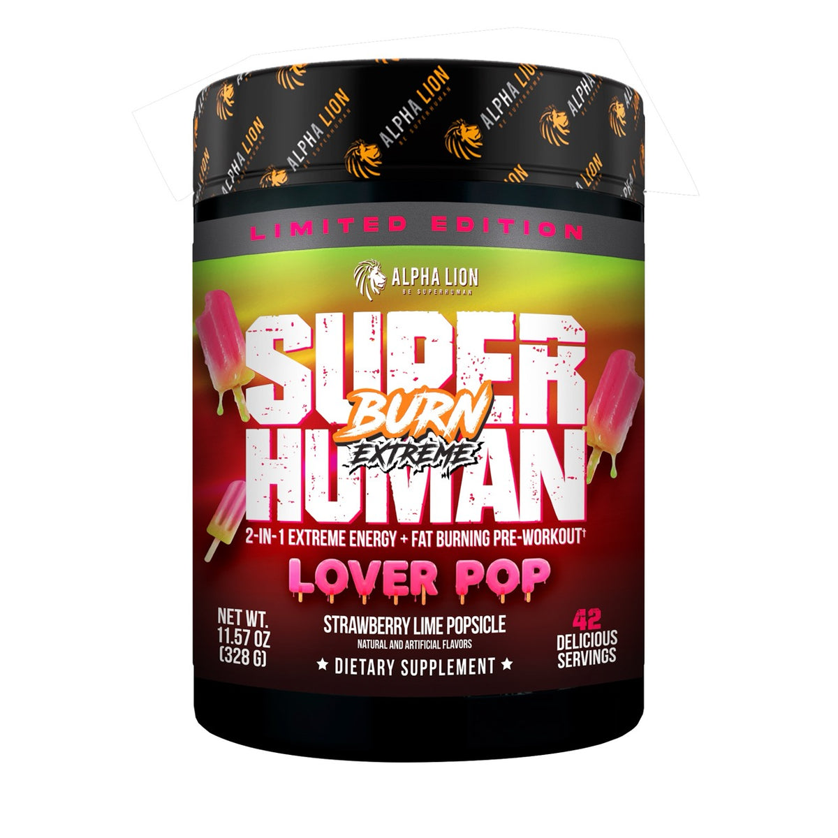 Superhuman Burn Extreme Pre Workout by Alpha Lion – NutriCartel