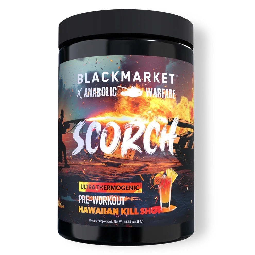 Black Market Labs Scorch Thermogenic Pre Workout – NutriCartel