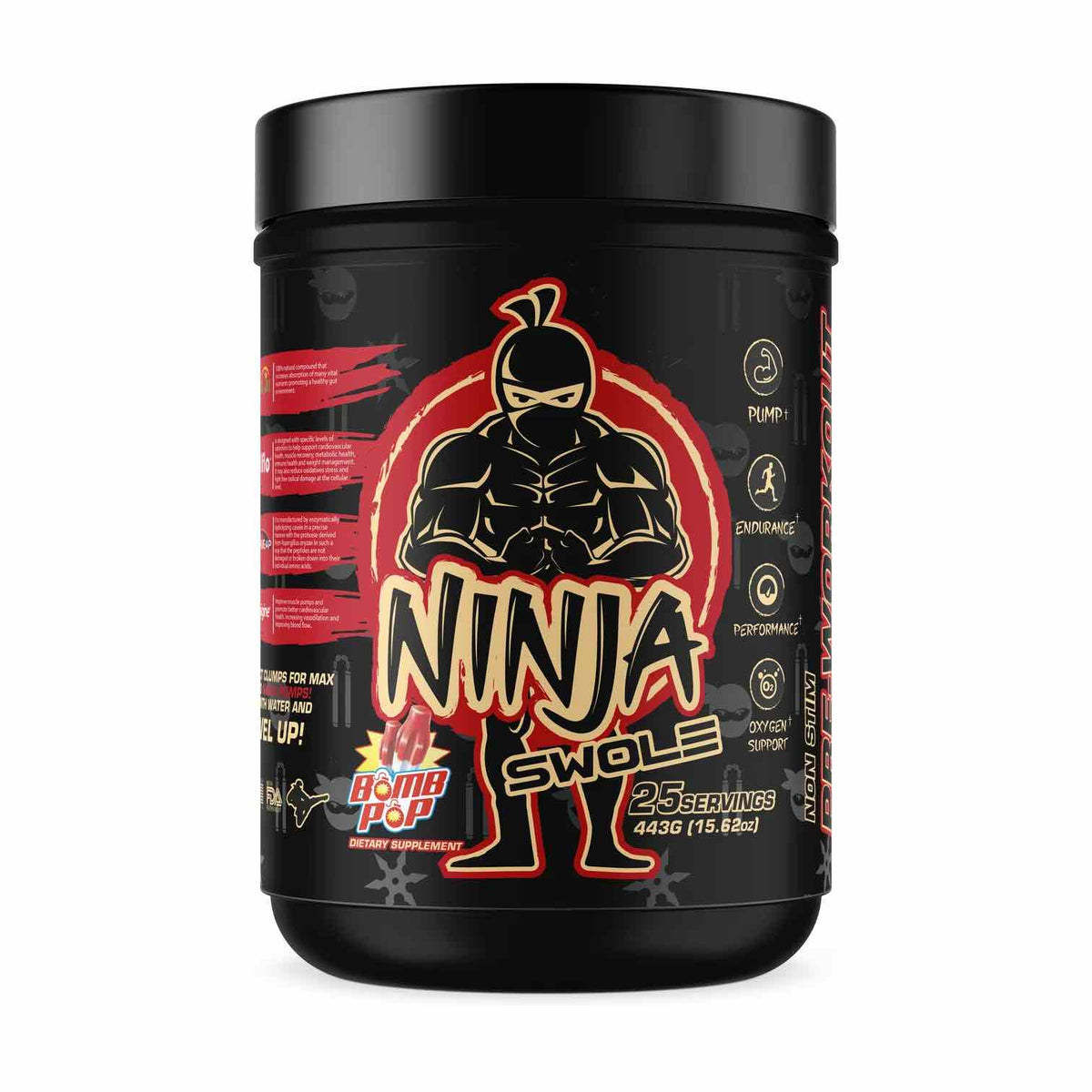 Ninja Swole Stim Free Pre-Workout | Ninja Up – Nutrition Cartel