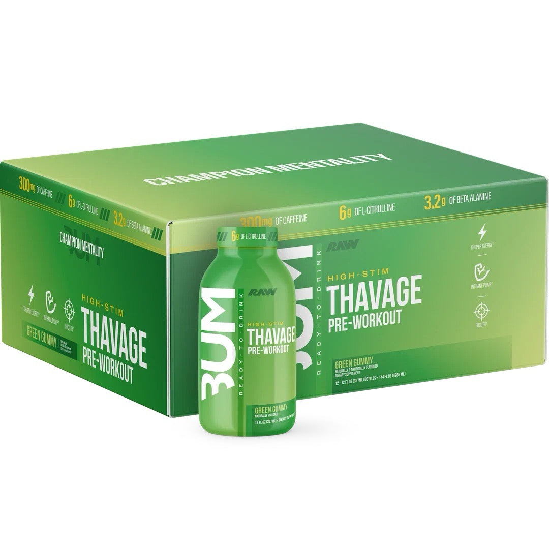 CBUM Thavage RTD | Raw Nutrition – NutriCartel