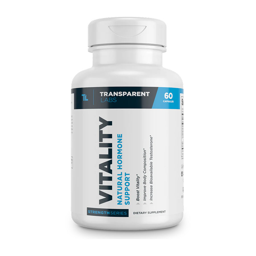 Transparent Labs Vitality Test Booster – NutriCartel