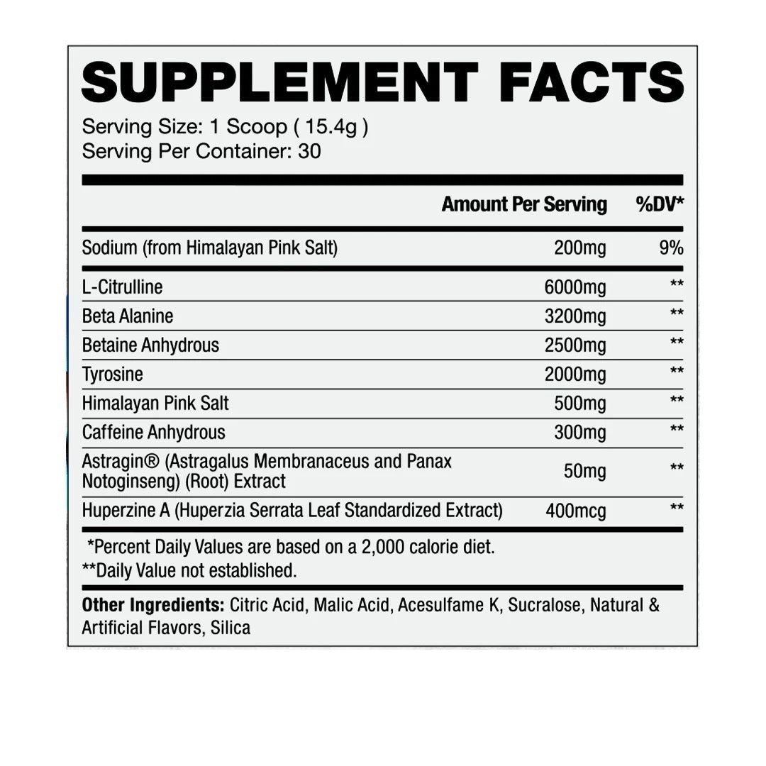 Apollon Gym Classic Pre Workout – NutriCartel