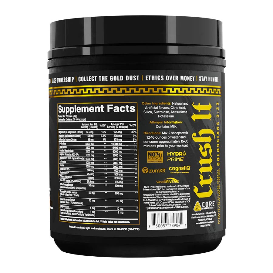 Ascension Pre Workout | Core Nutritionals – NutriCartel