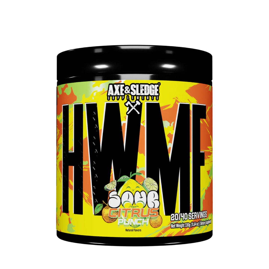 Axe & Sledge HWMF Pre Workout High Stim 40/20 Servings – Nutrition Cartel