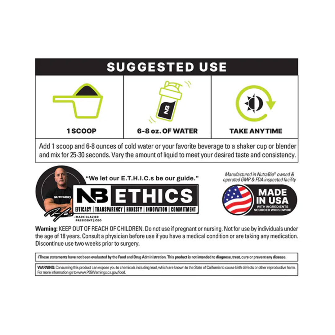 NutraBio Beet Root Powder – NutriCartel