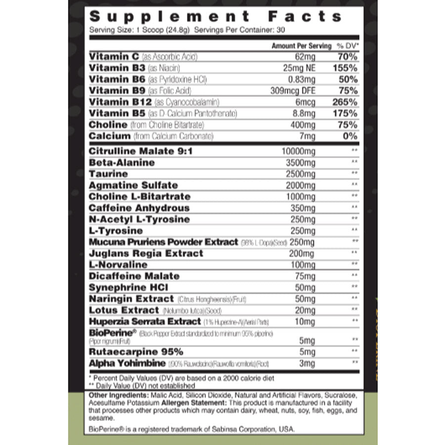 Super bioFreak OMG Pre Workout – Nutrition Cartel