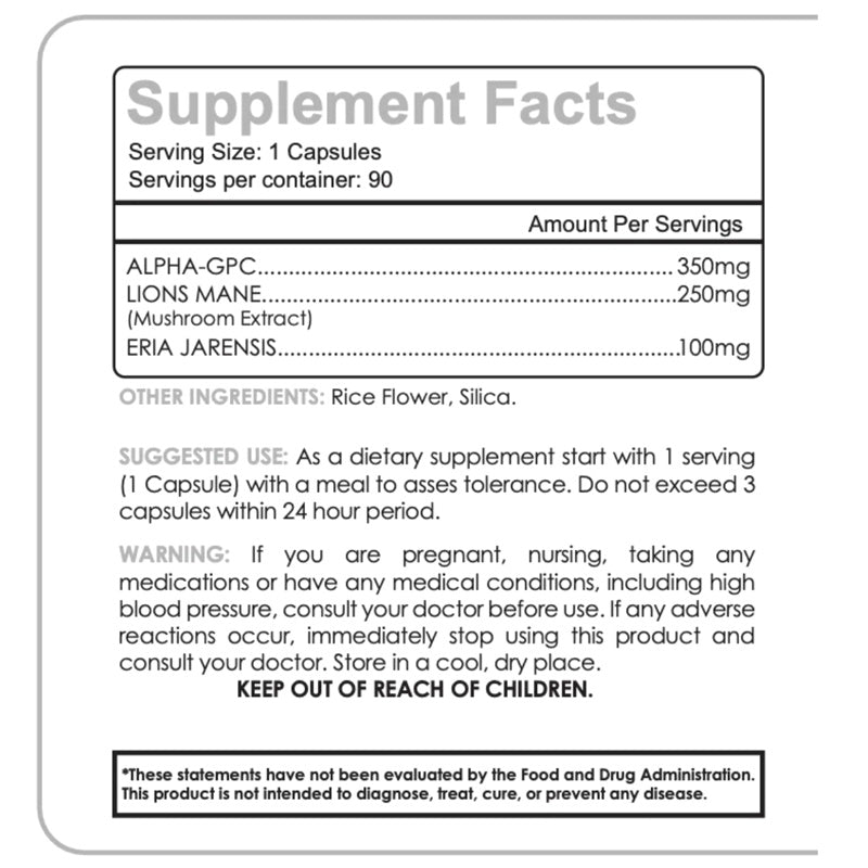 Brainstorm Nootropic | Quality Vitamins – NutriCartel