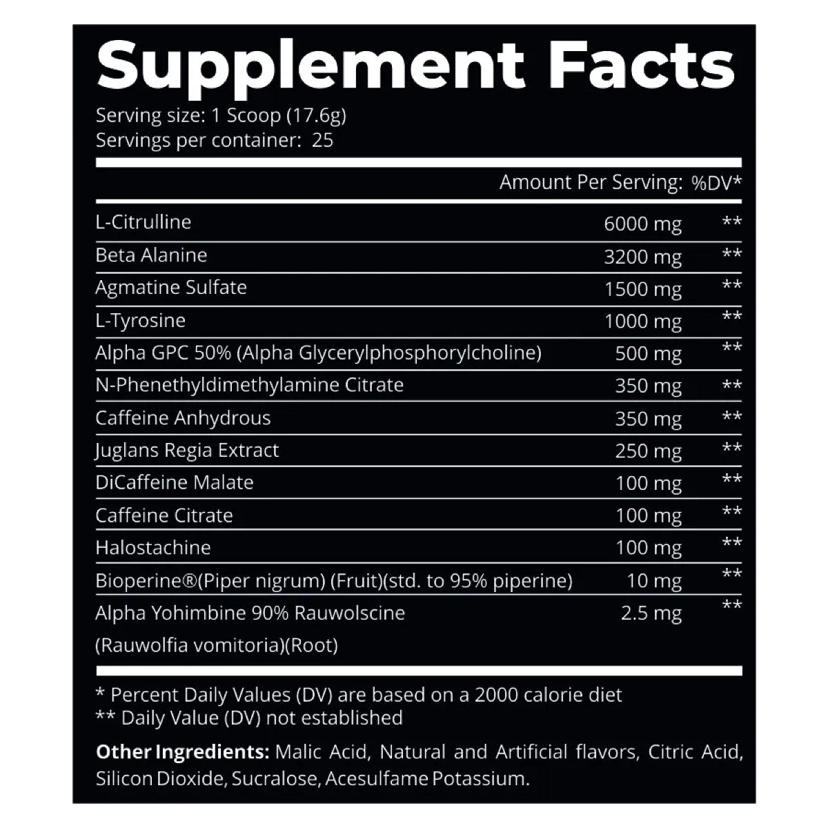 Dark Labs Barbarian Pre Workout – NutriCartel