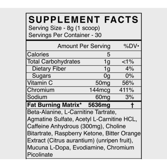 Black Market Cuts Pre Workout – NutriCartel