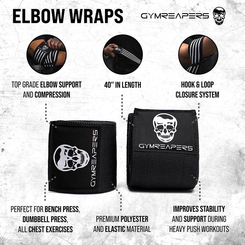 GymReaper Elbow Wraps – NutriCartel