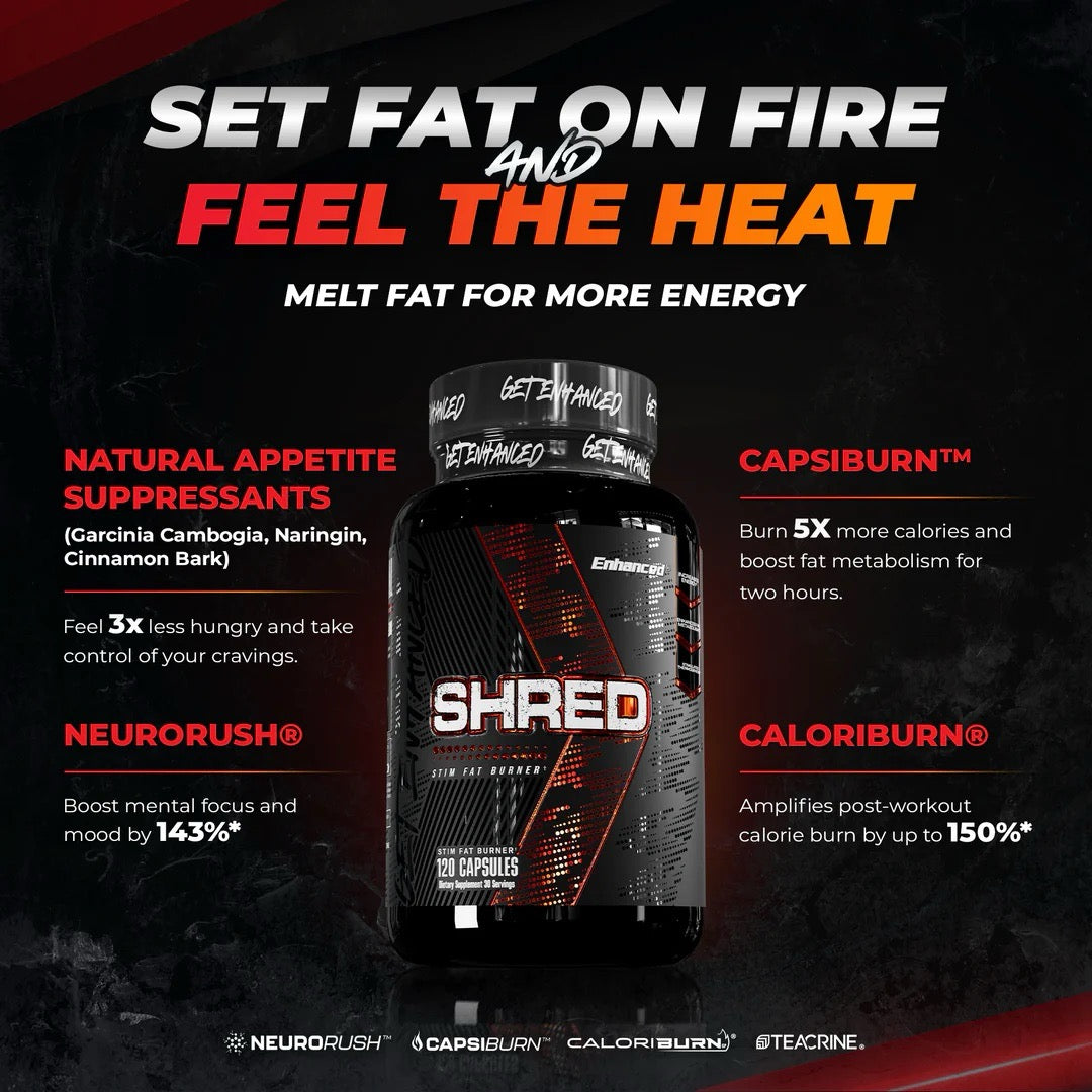 Enhanced Labs Shred Thermogenic – NutriCartel