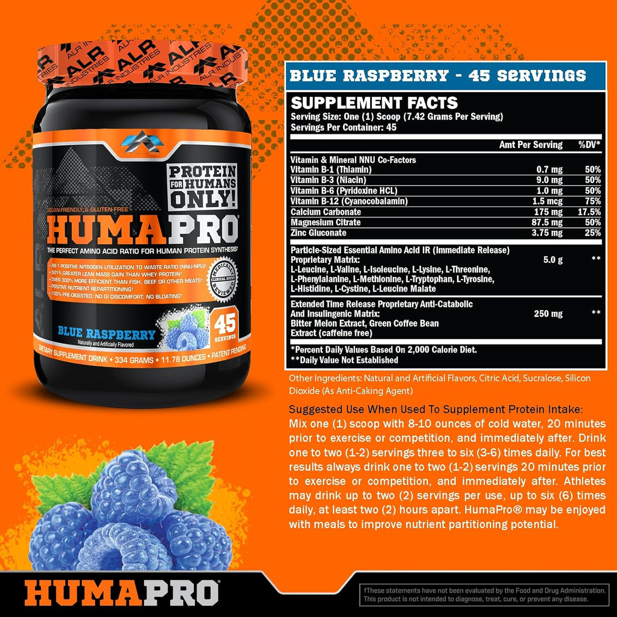 Humapro Amino Acid Matrix – NutriCartel