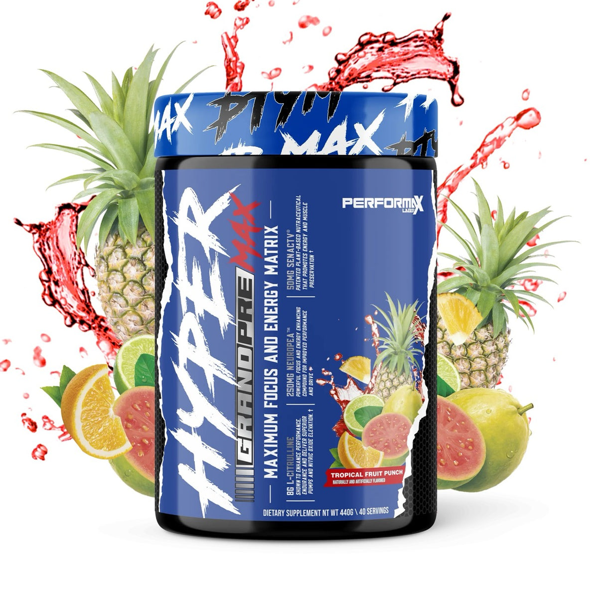 Performax Labs Hypermax Grand Pre Workout 20/40 Servings – NutriCartel