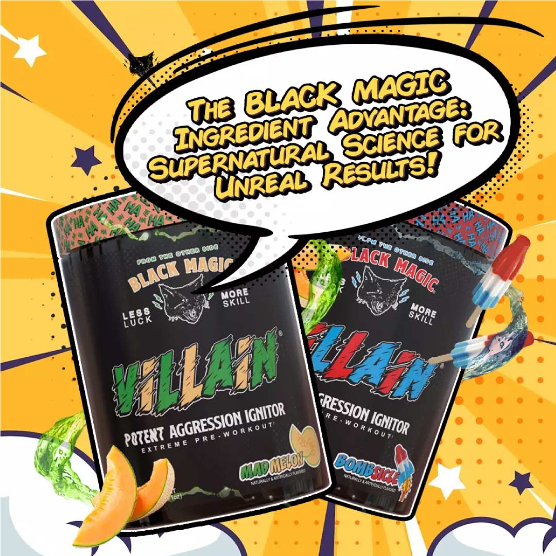 Villain Pre Workout | Black Magic Supplements – NutriCartel