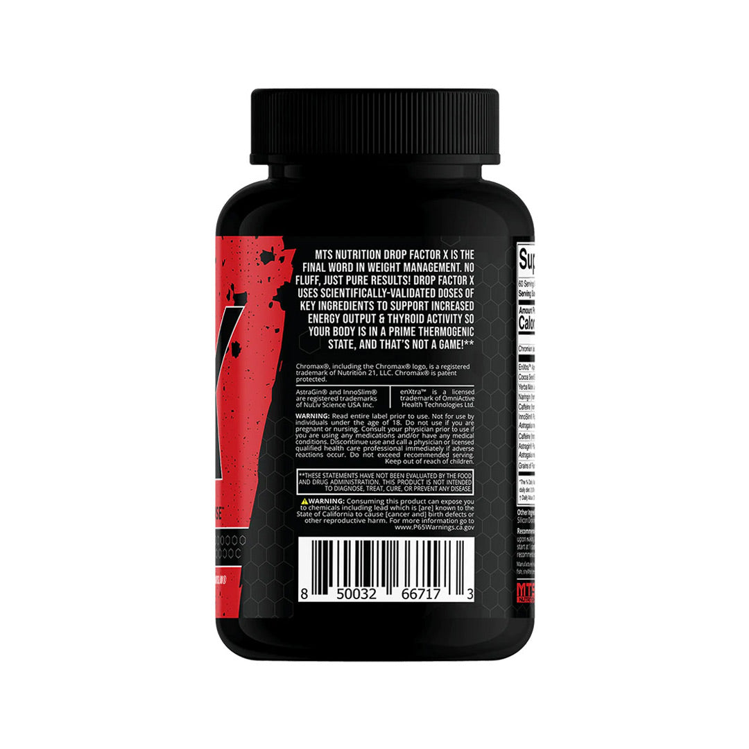 Drop Factor X® Thermogenic | MTS Nutrition – NutriCartel