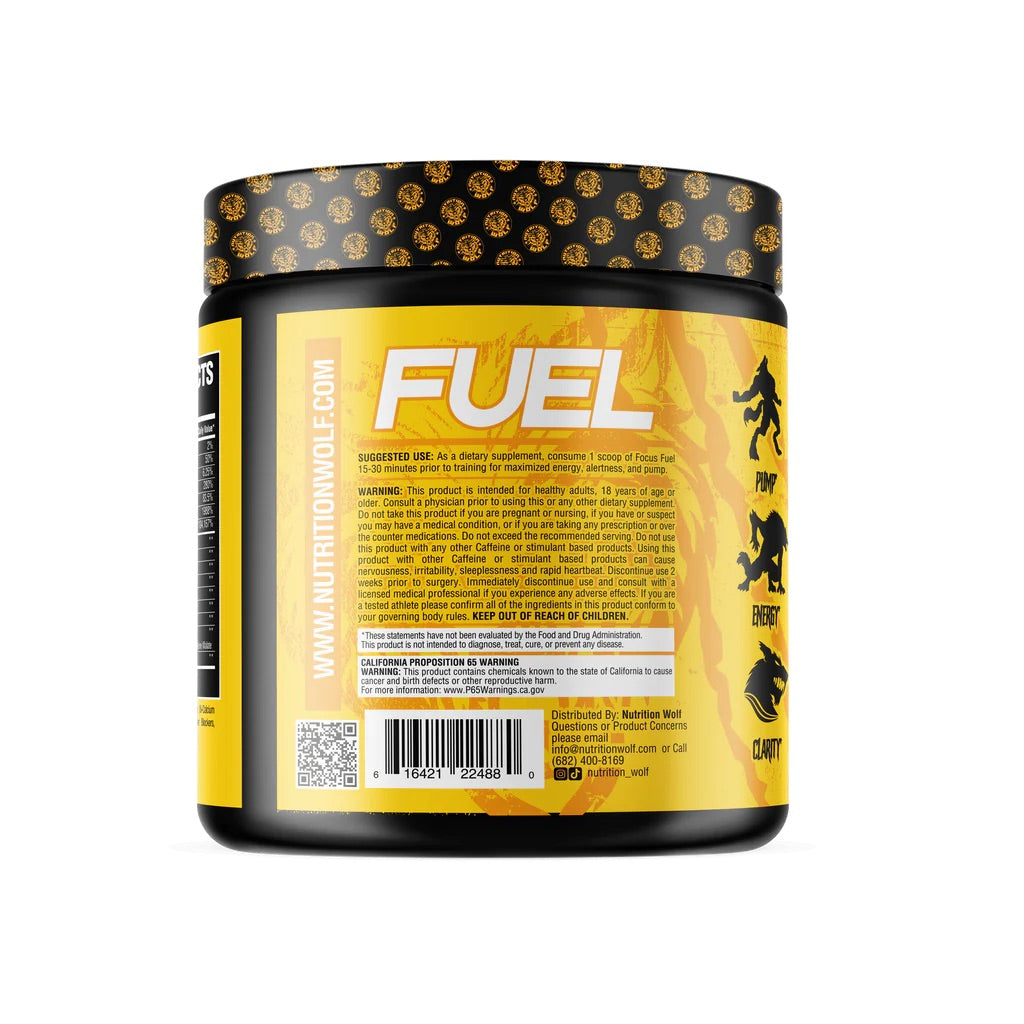Focus Fuel Pre Workout – Nutrition Cartel