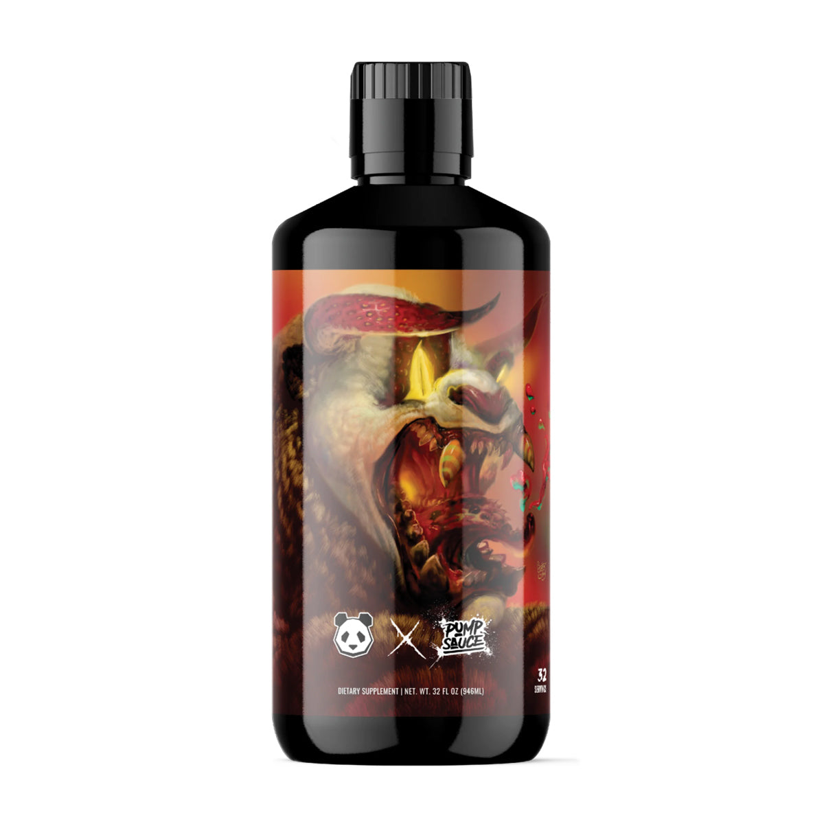 Panda Sauce Liquid Pre Workout | Panda Supplements x Pump Sauce ...