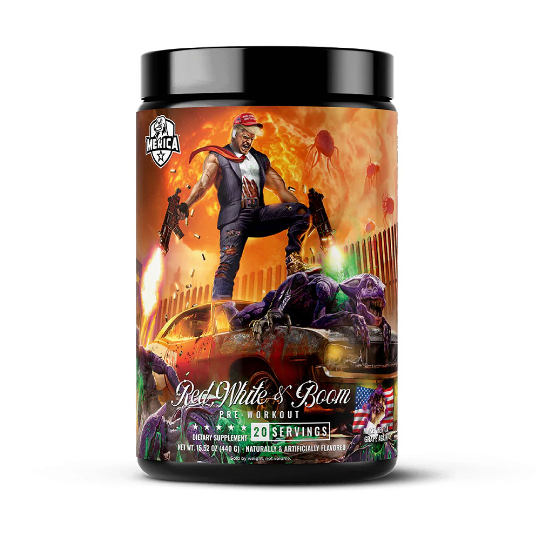 Red, White & Boom Pre Workout – NutriCartel