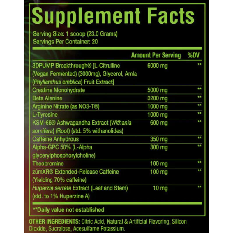 Red, White & Boom Pre Workout – NutriCartel