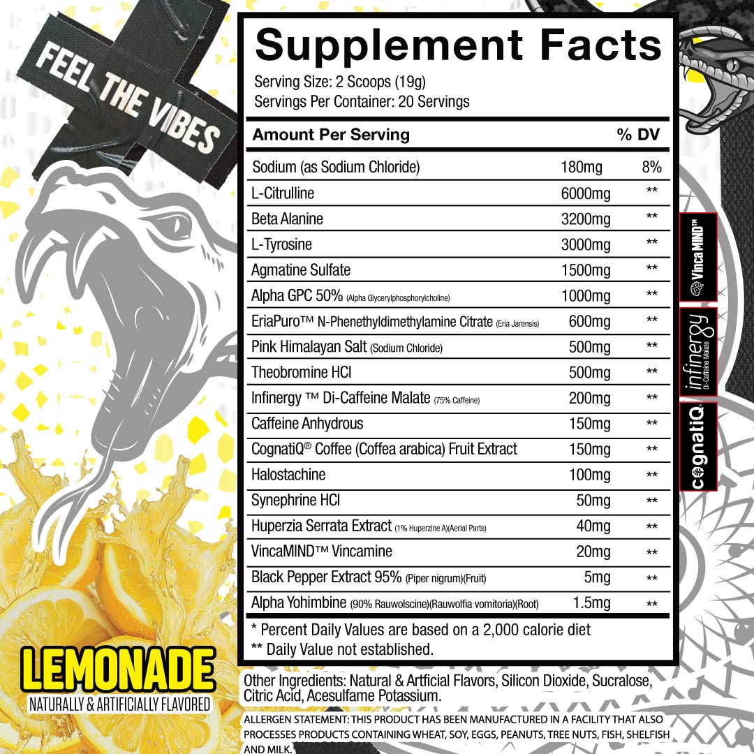 Smack Pre-Workout | Vices & Vibes – NutriCartel