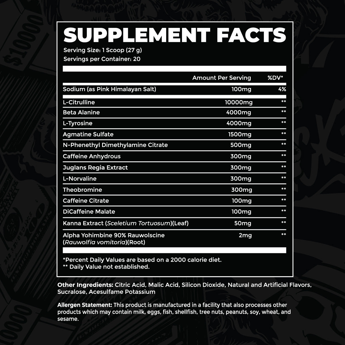 Dark Labs Crack Cartel Pre Workout – NutriCartel